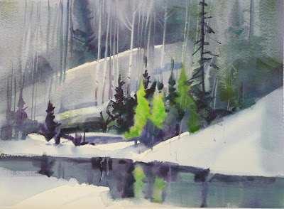 Nancy Standlee Fine Art: Stephen Quiller Workshop ~ Day 3 and 4